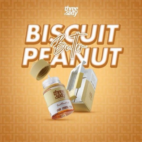 KAKATAVAPE - THREESIXTY : BISCUIT PEANUT BUTTER 60ML 25