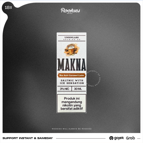 Beli Makna SALT V3 Sea Salt Caramel Latte Ice | Rookies Vapor