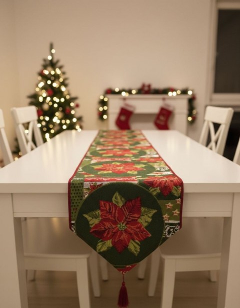 www.yeraya.com - Table Runner Natal (Taplak Meja Natal) 180cm ...